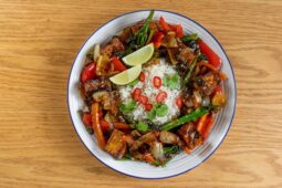 Firecracker Tofu - These Veggie Delights